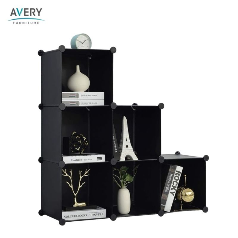 PC-S6 - Lemari Pakaian Plastik DIY / Rak Baju Multifungsi / Wardrobe ...