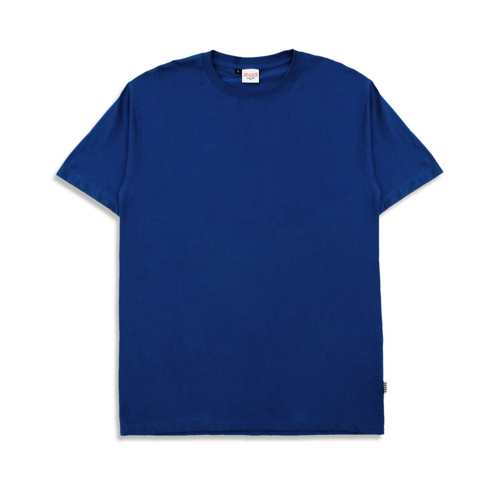 REASER PLAIN - Biru Benhur / Cobalt Blue Basic Kaos Polos | Lazada ...