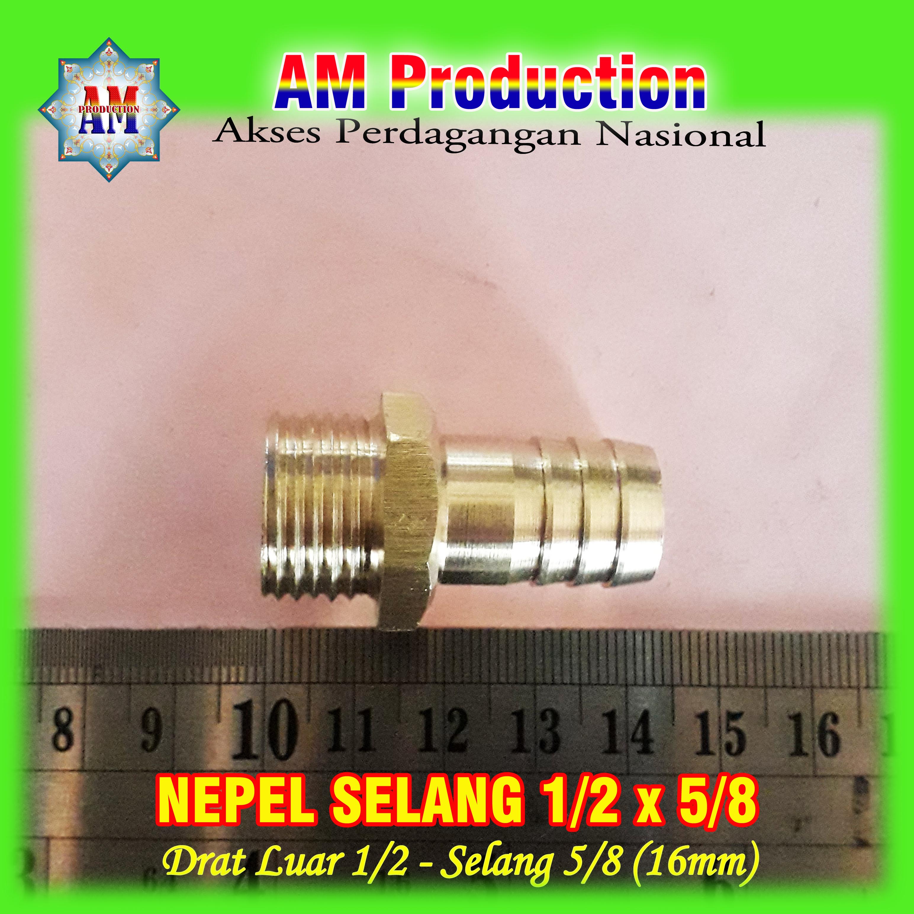 Nepel Selang 1/2x5/8 Aneka Logam Kuningan | Lazada Indonesia