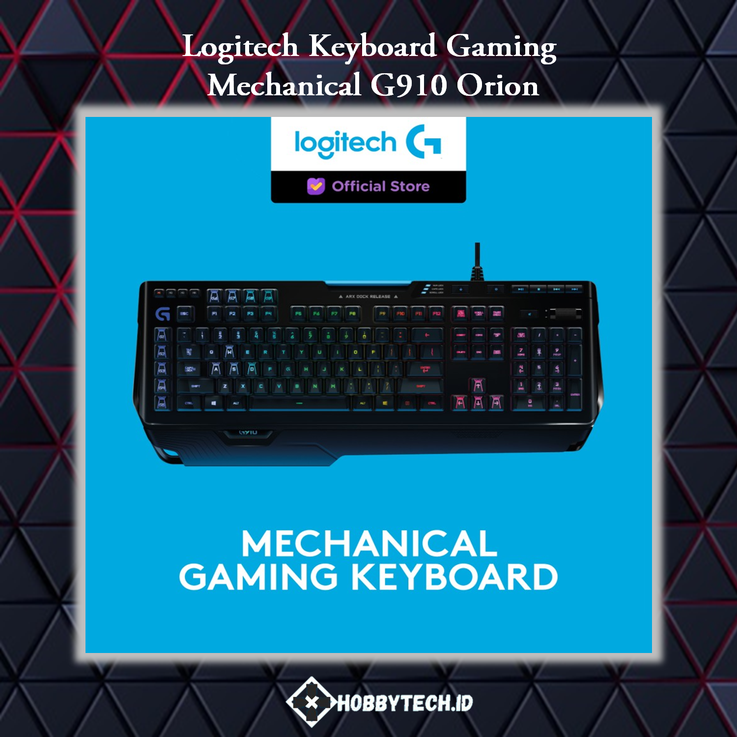 Logitech-G G910 Orion Spectrum RGB Mechanical Gaming Keyboard | Lazada ...