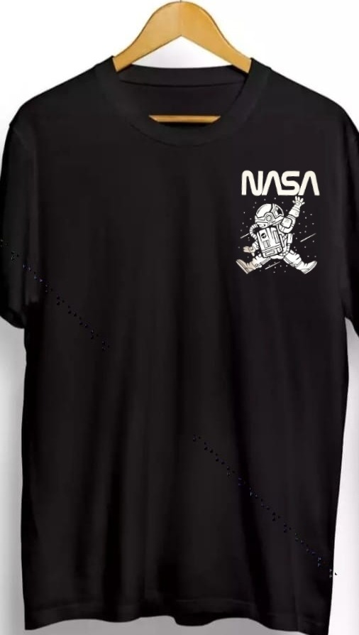 KAOS SABLON/KAOS LOGO NASA HITAM/KAOS SABLON JEPANG /KAOS JAWA /KAOS ...
