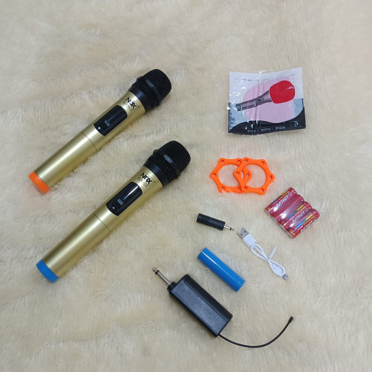 MIC wireles microphone bluetooth dengan Receiver System 2mic wireless ...