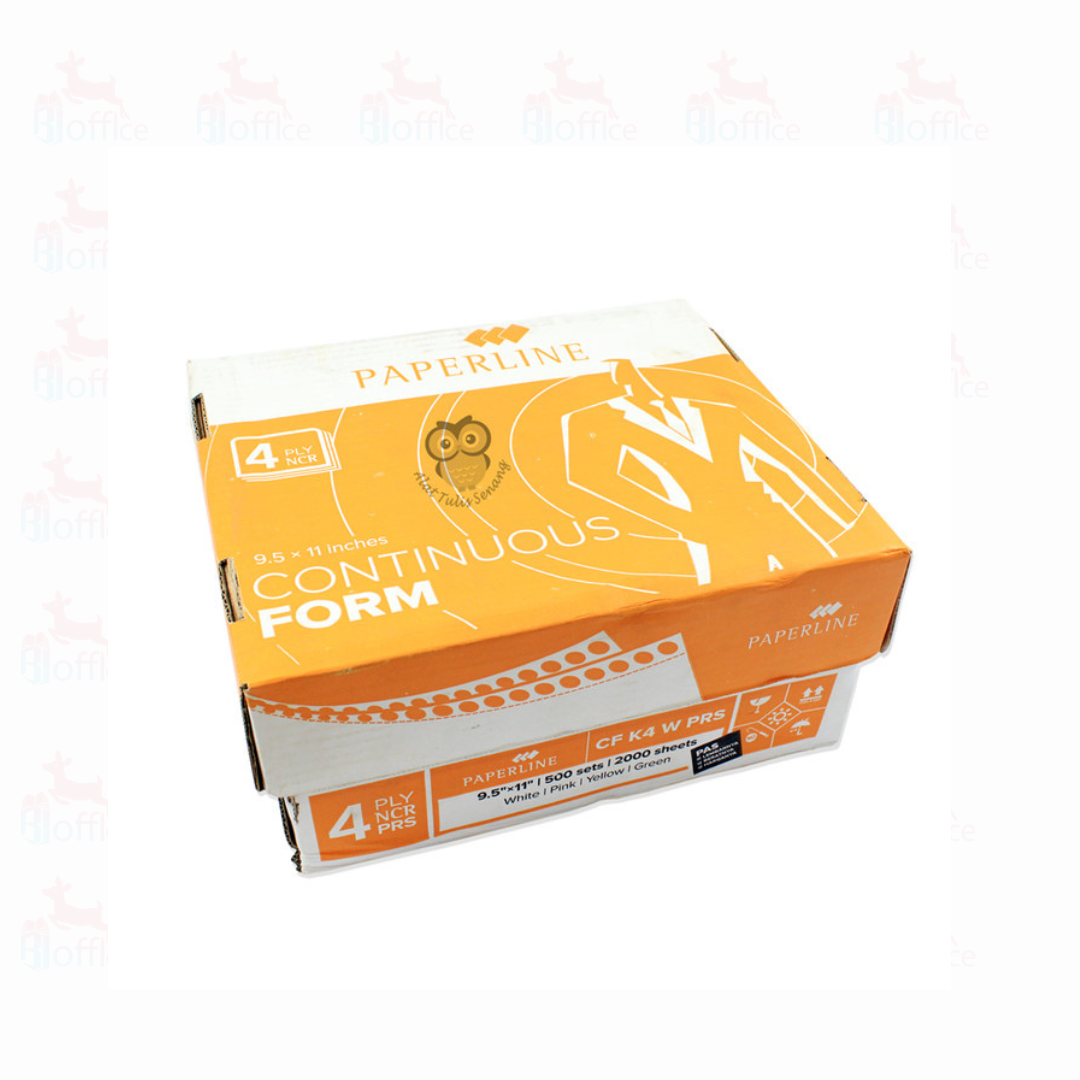Kertas Continuous Form 4 Ply PRS Paperline / CF 4 : 2 PRS | Lazada ...