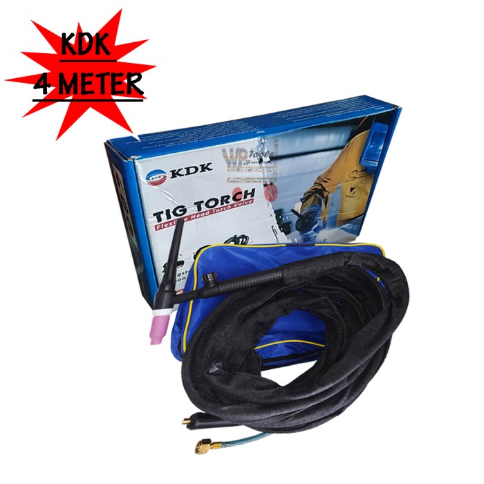 KDK Stang Kabel Selang Las Argon 4Mtr Tig Torch Welder Set VT07071 ...