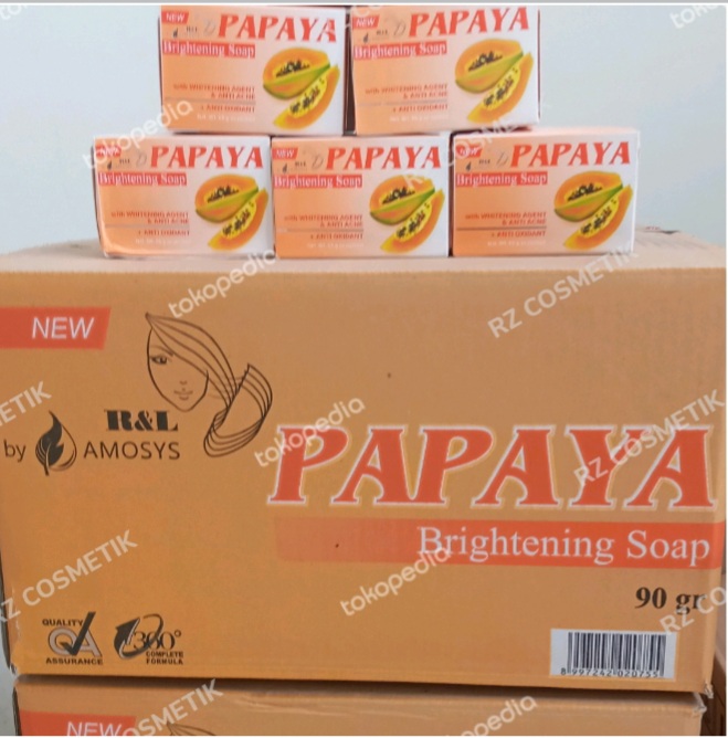 Papaya Brightening Soap with 90 gr | Lazada Indonesia