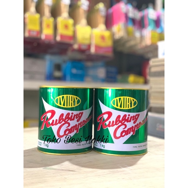 Rabin Putih 1kg / Ivory Rubbing Compound Putih 1kg | Lazada Indonesia