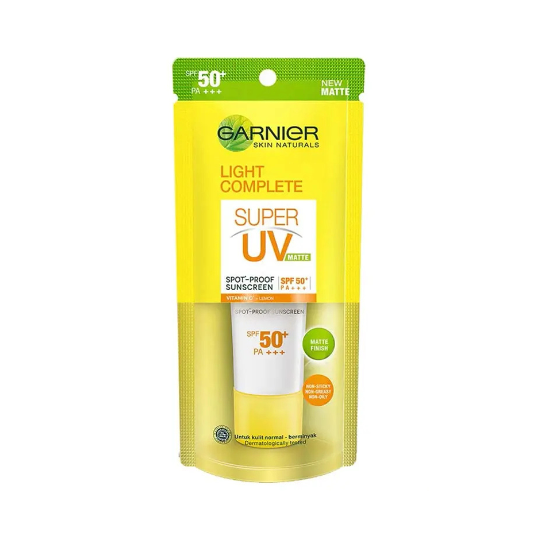 GARNIER Light Complete Super UV Matte Sunscreen SPF50+ PA+++ | Lazada ...