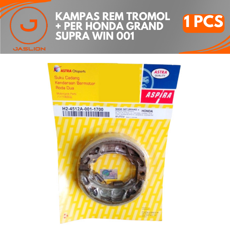 KAMPAS REM TROMOL + PER Honda Grand Supra Win 001 | Lazada Indonesia