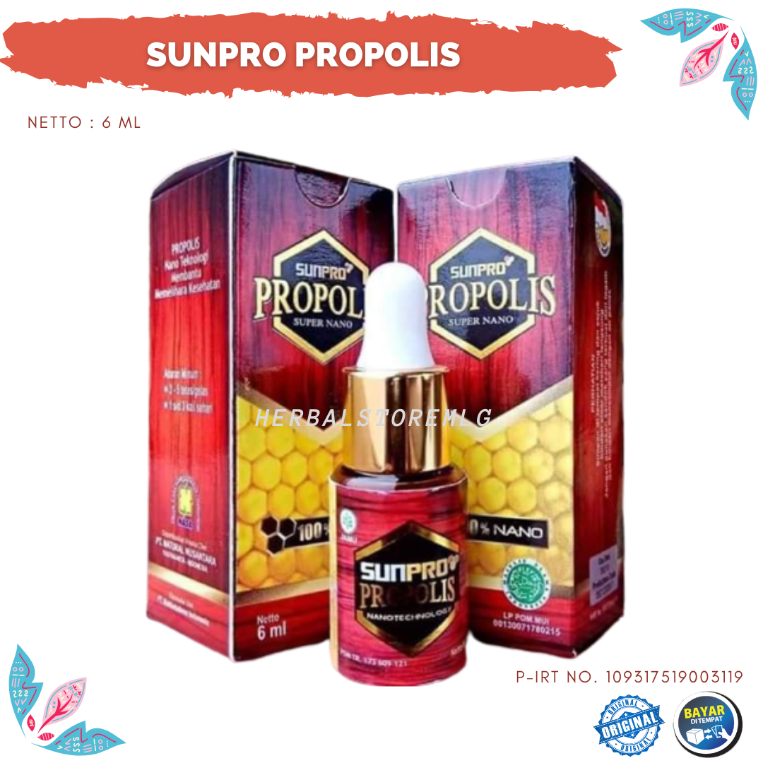 Obat Kekebalan Tubuh Antibiotik Sunpro Propolis / Herbal Store Malang ...