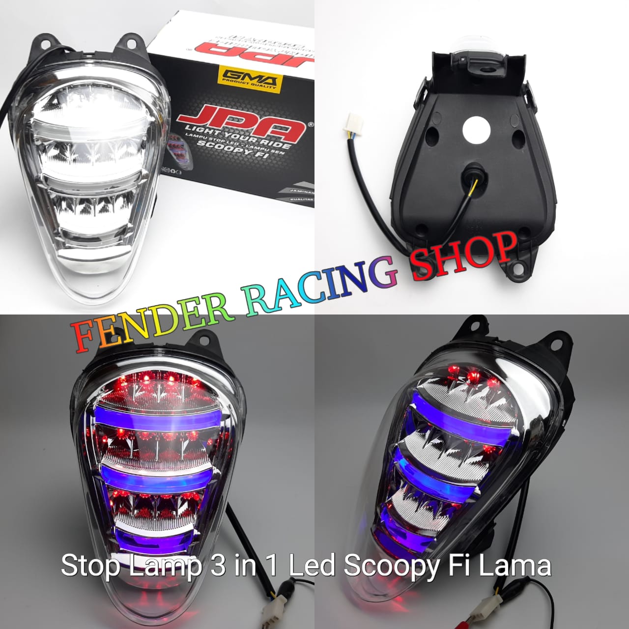 Stop Lamp Lampu Led Scoopy Fi | Lazada Indonesia