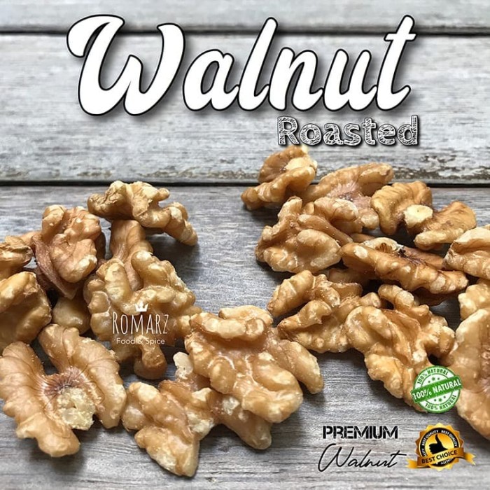 Walnut Roasted Kacang Walnut Panggang Kacang Walnut Oven 500gr Kenari ...