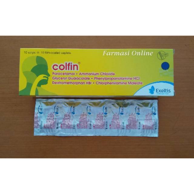 Colfin Strip 10 Tablet | Lazada Indonesia