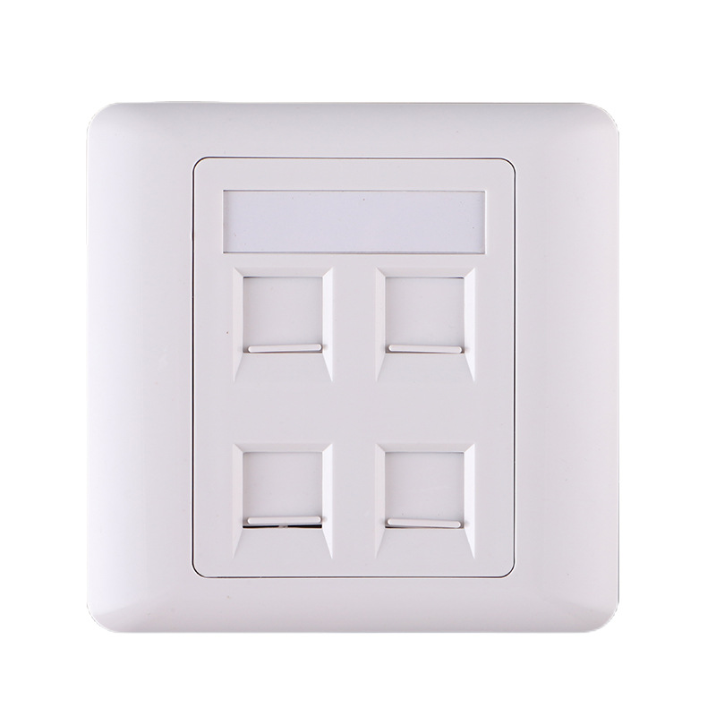 Vention Faceplate RJ45 Wall Plate Single Double All Varian | Lazada ...