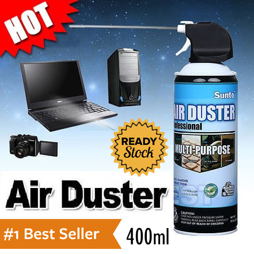 Air Duster / Semprotan Angin Clenaing Kit High Pressure 400ml 70 PSI ...
