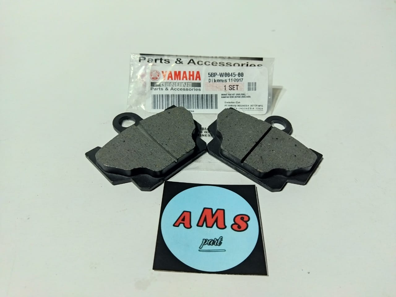 DISPAD DEPAN KAMPAS REM YAMAHA RX KING OLD KING LAMA KODE PART 5BP ...