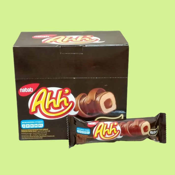 Nabati Richoco AHH Chocolate Snack 5.5gr [20 pcs/box] | Lazada Indonesia