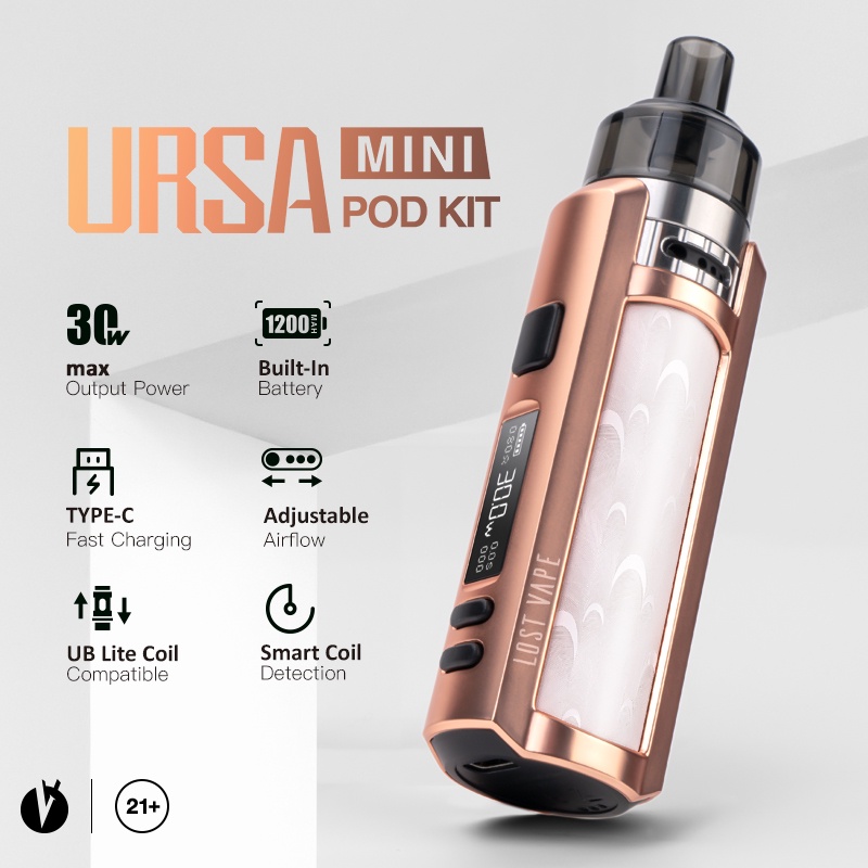 Lostvape Ursa Mini Pod System Kit 1200mAh Authentic | Lazada Indonesia