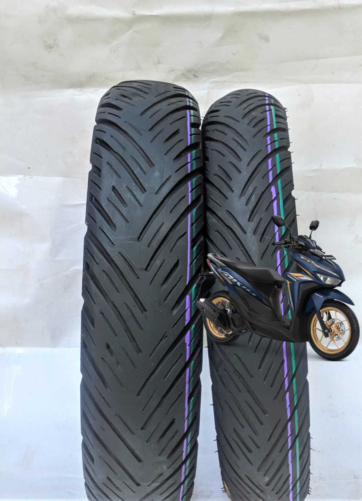 BAN DEPAN ALL NEW VARIO 125 TUBELESS FEDERAL FT 293 UKURAN 90/80 RING ...