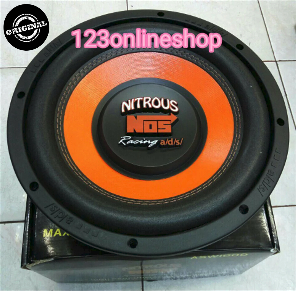 Subwoofer ADS 10 NITROUS Doublecoil 800watt | Lazada Indonesia