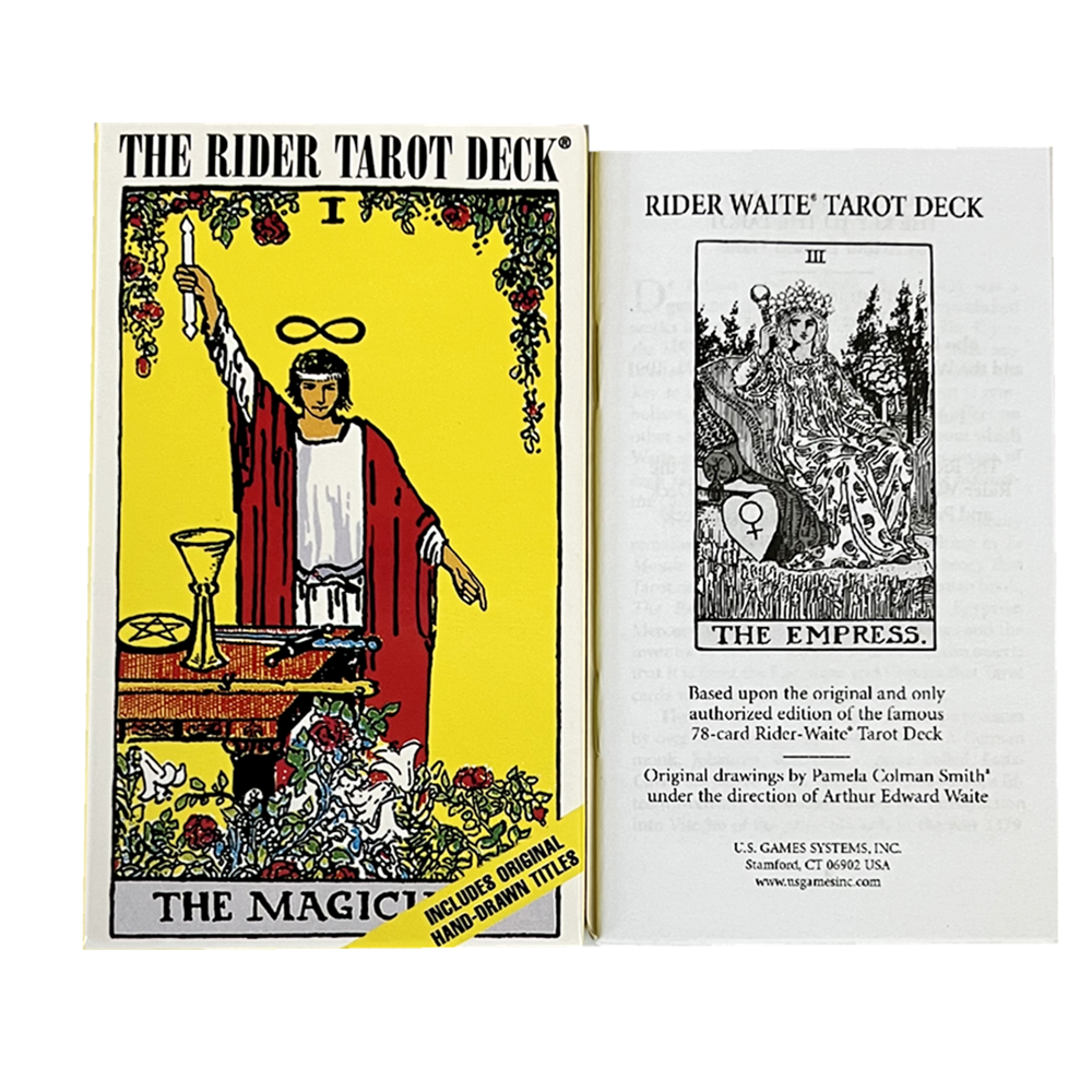 Kartu Tarot / Tarot Rider Waite / Tarot Card Deck / The Rider Tarot by ...