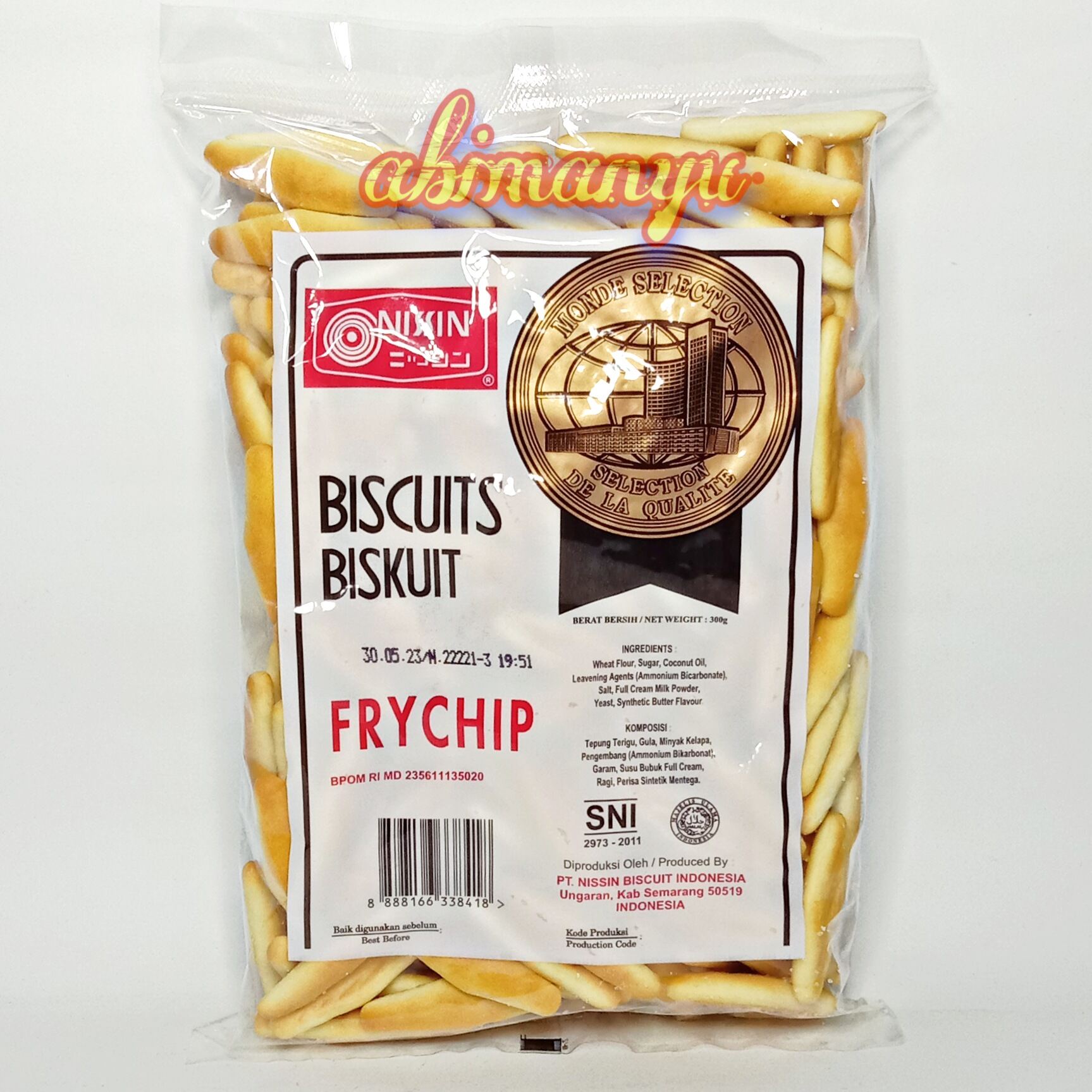 frychip biskuit kering nissin 300 gram | Lazada Indonesia