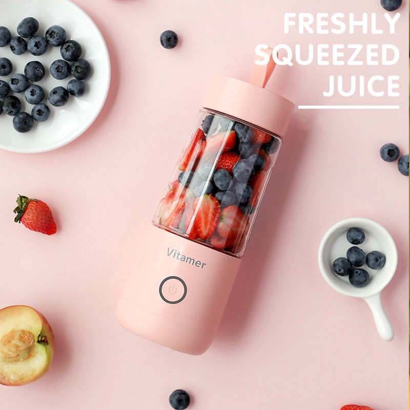 ★COD★ ORIGINAL 100% VITAMER 500ML BLENDER Portable Blender Juice Mini ...