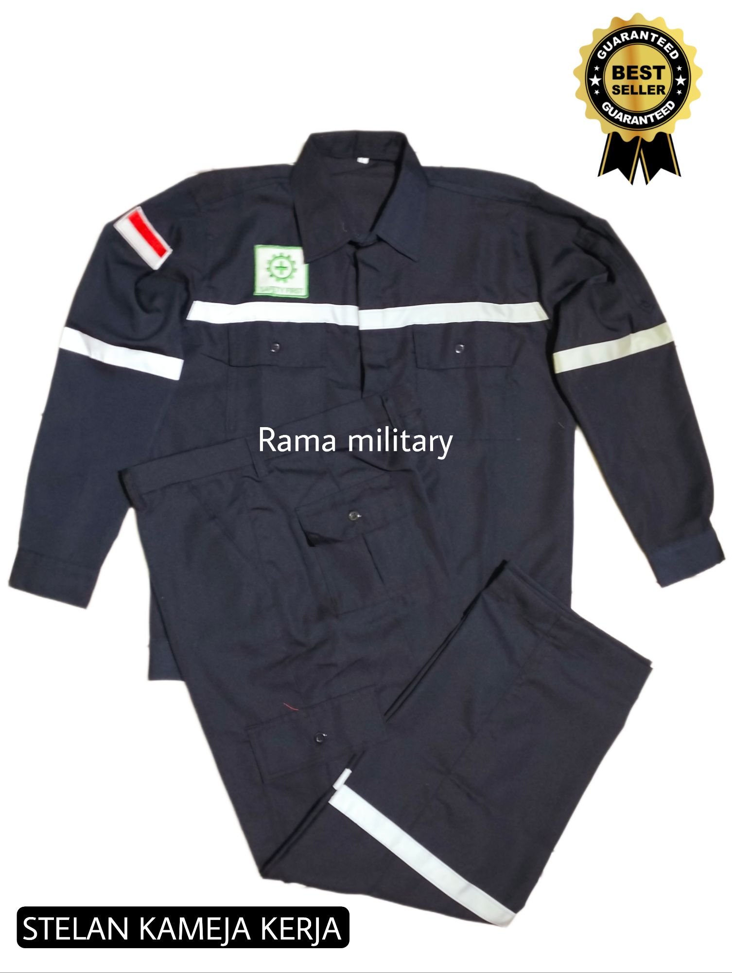 WEARPACK STELAN PROYEK SAFETY/WEARPACK KERJA/WEARPACK LAPANGAN/WEARPACK ...