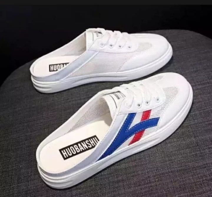 STAR85 SEPATU SLOP PRIA WANITA / SEPATU SNEAKERS SLOP / SANDAL SLOP ...