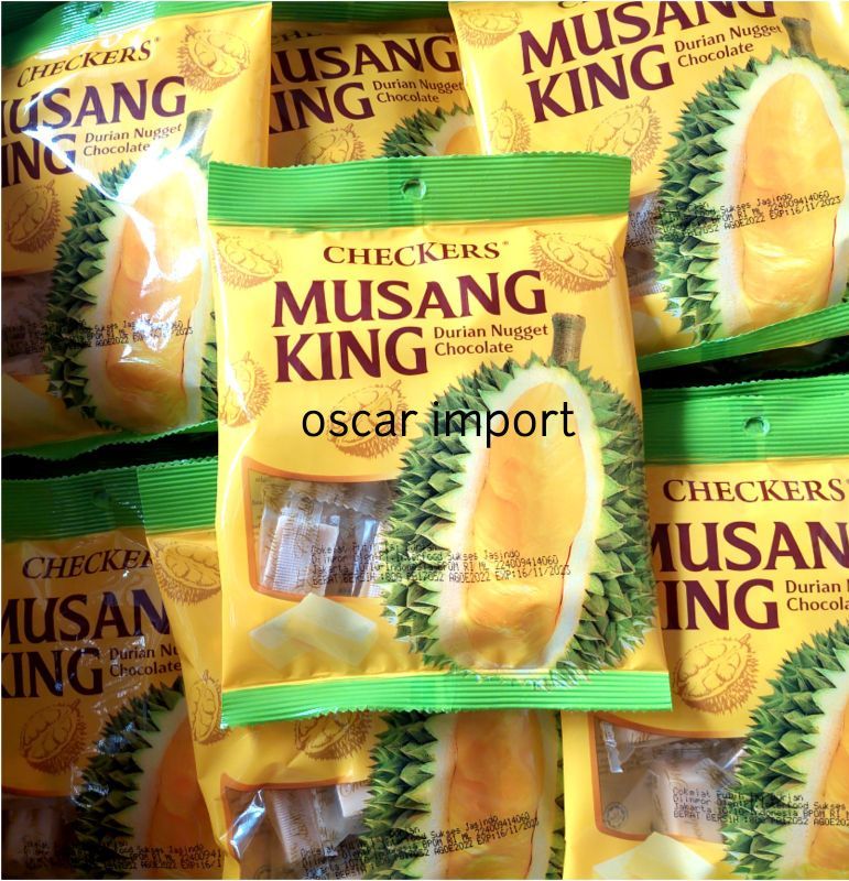 Checkers Durian Musang King Chocolate coklat import | Lazada Indonesia
