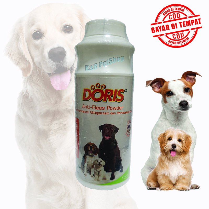 Doris Bedak Anjing Anti Kutu Kucing Caplax Anjing Jamur Kudis Doris Dog ...