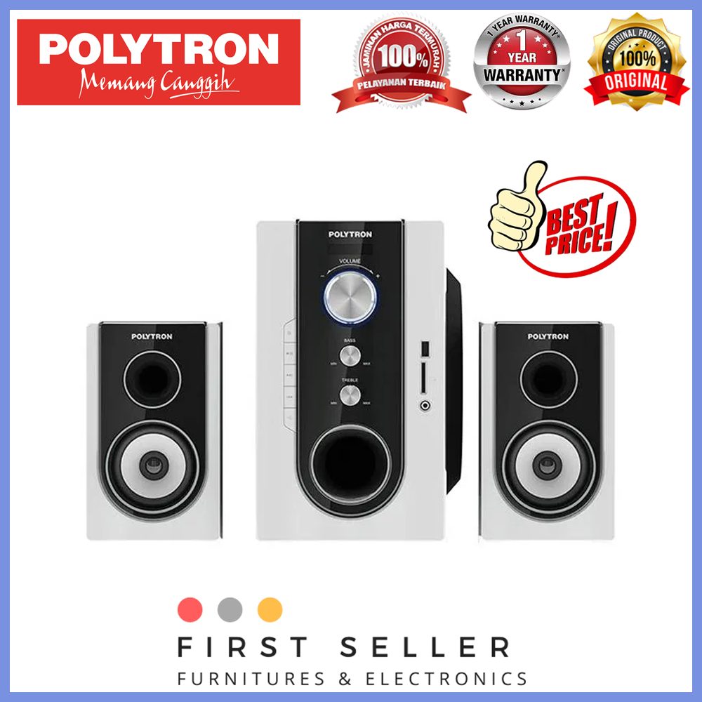 POLYTRON SPEAKER PMA9300 / PMA 9300 (BLUETOOTH / AUX) | Lazada Indonesia