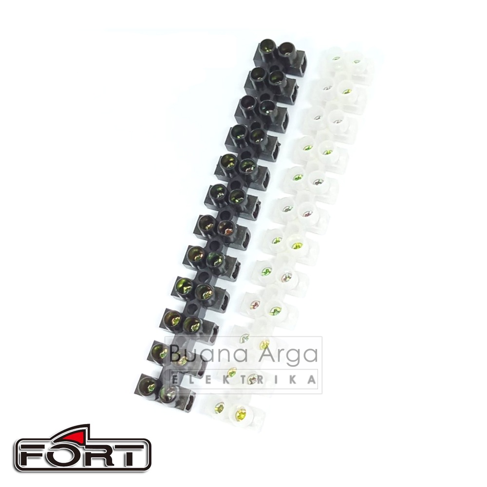 FORT Terminal Block Krustin 400V 15A/12mm XLS-15A / XLS4A Fort | Lazada ...