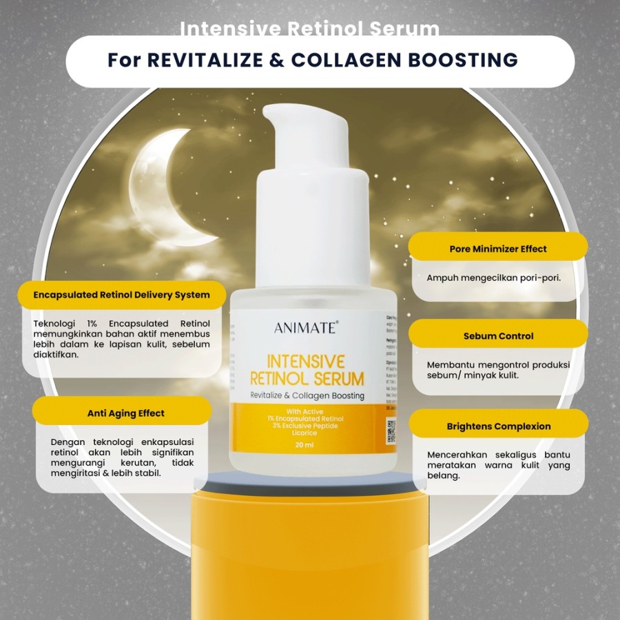 Animate Face Serum Dark Spot Rich Nutrition 24K Gold Vitamin C ...