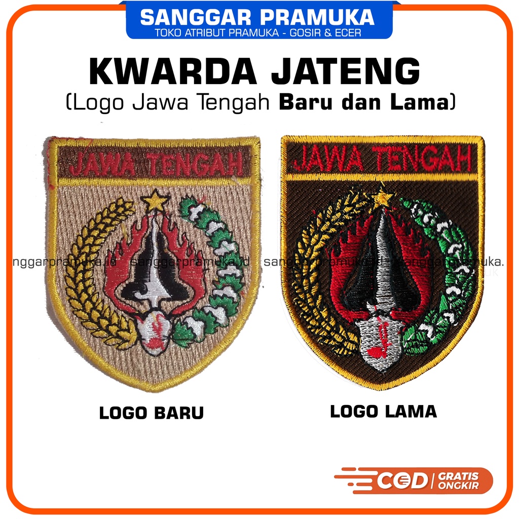 Badge Jawa Tengah / Kwarda Jawa Tengah / Logo Kwarda jateng Baru ...