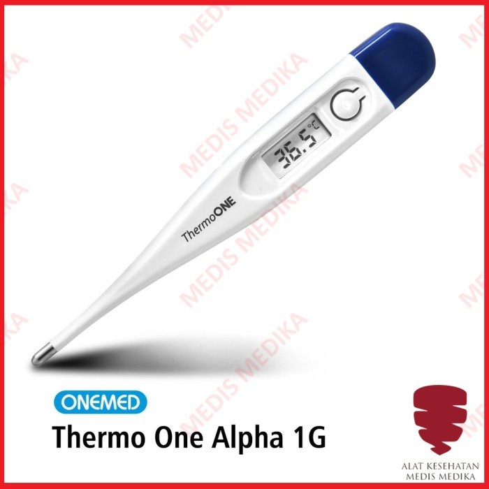 Thermometer Alpha 1G Thermometer Pengukur Temperatur Suhu Badan Onemed ...