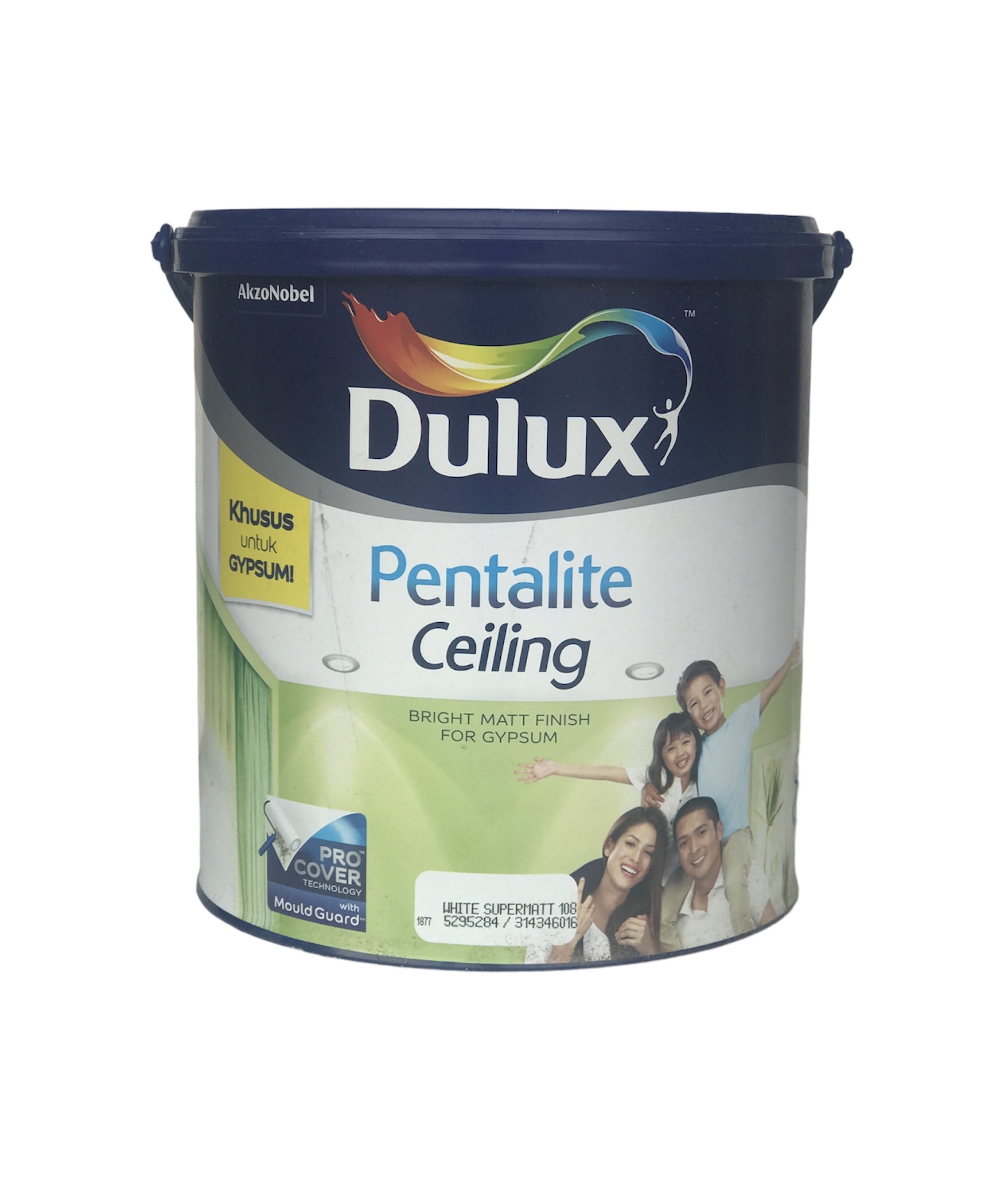 Cat Plafon Gypsum Dulux Pentalite Ceiling White | Lazada Indonesia