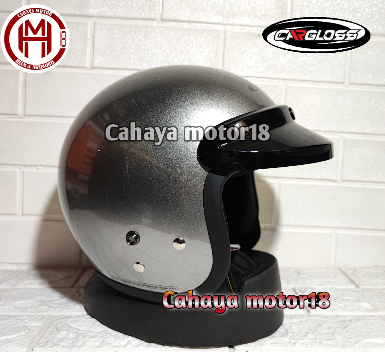 HELM CARGLOSS CFM ORIGINAL CARGLOS MURAH|HELM RETRO | Lazada Indonesia