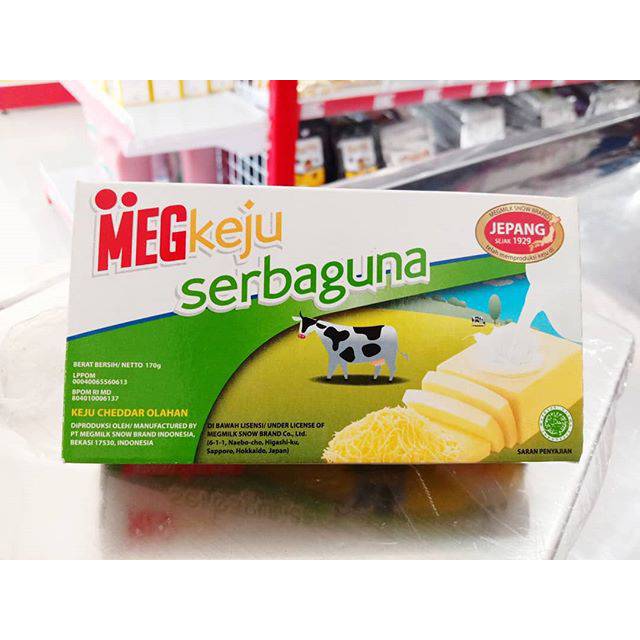 MEG KEJU CHEDDAR SERBAGUNA - 170 g | Lazada Indonesia