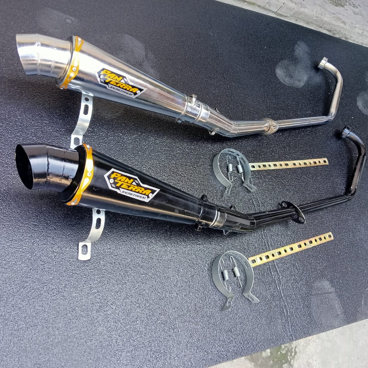 knalpot kenalpot racing fanterra panterra keong jupiter mx 135 old new ...