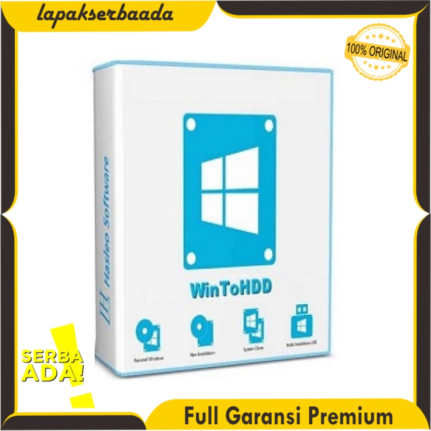 WinToHDD Pro Aplikasi Install dan Cloning Windows Win To HDD | Lazada ...