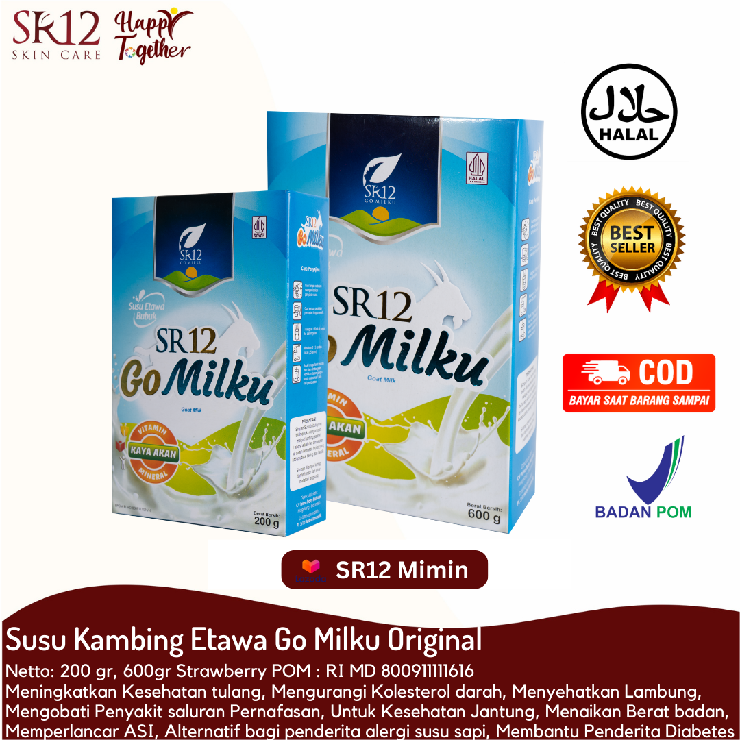 Go Milku Susu Kambing Etawa / Susu untuk Penderita Alergi Susu Sapi / Susu Anak Alergi Susu Soya ...