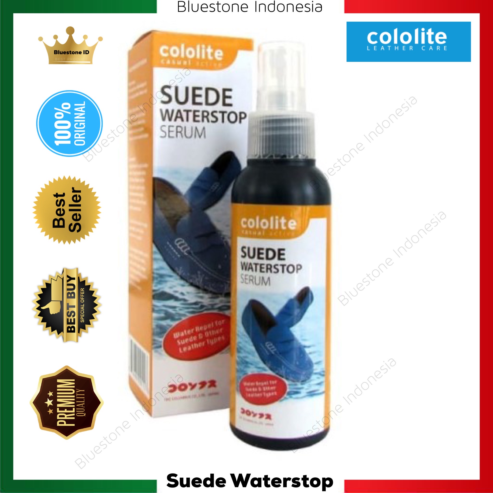 COLOLITE Water Stop Serum / Perlindung Sepatu Anti Air dan Anti Noda ...