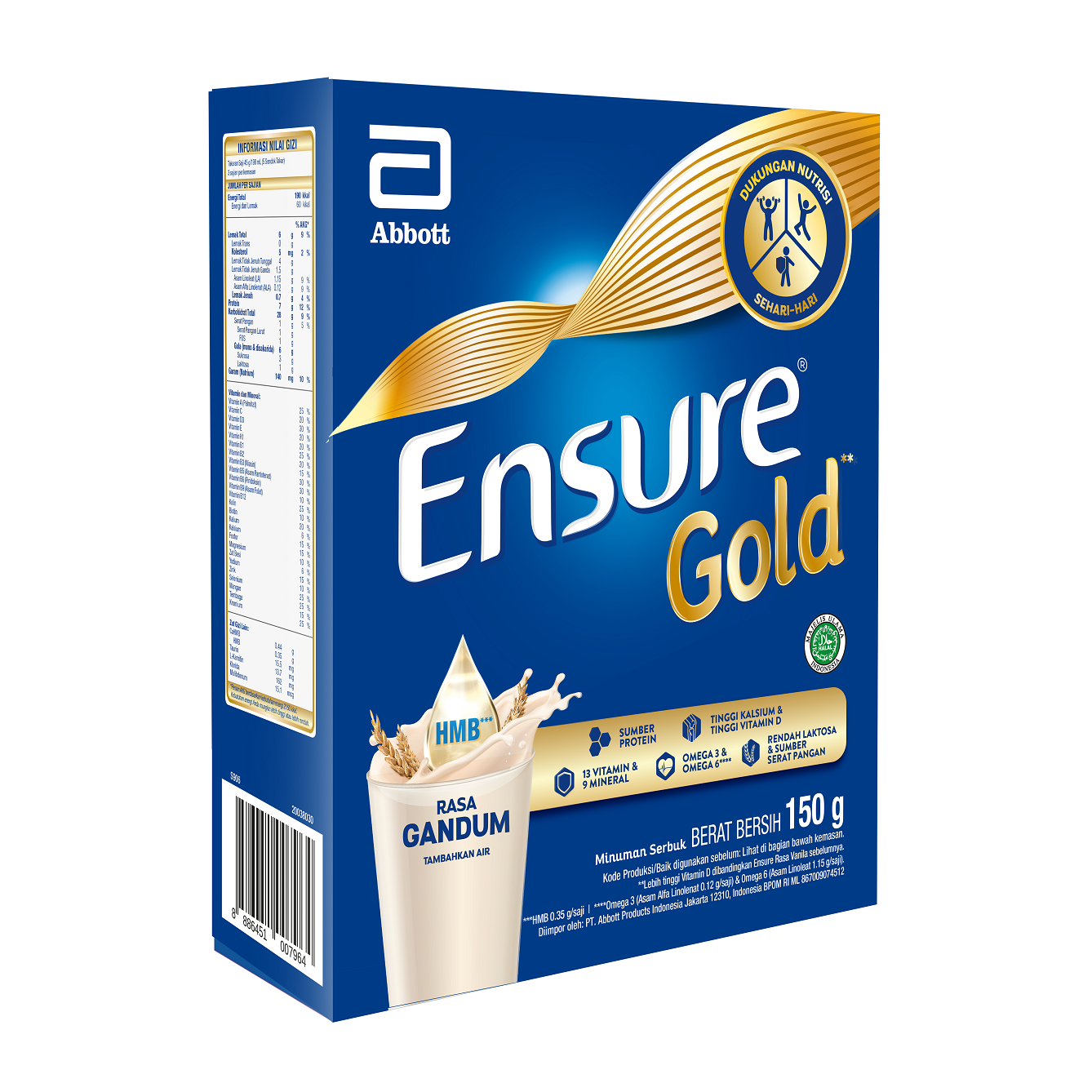 Ensure Gold Gandum 150g | Lazada Indonesia