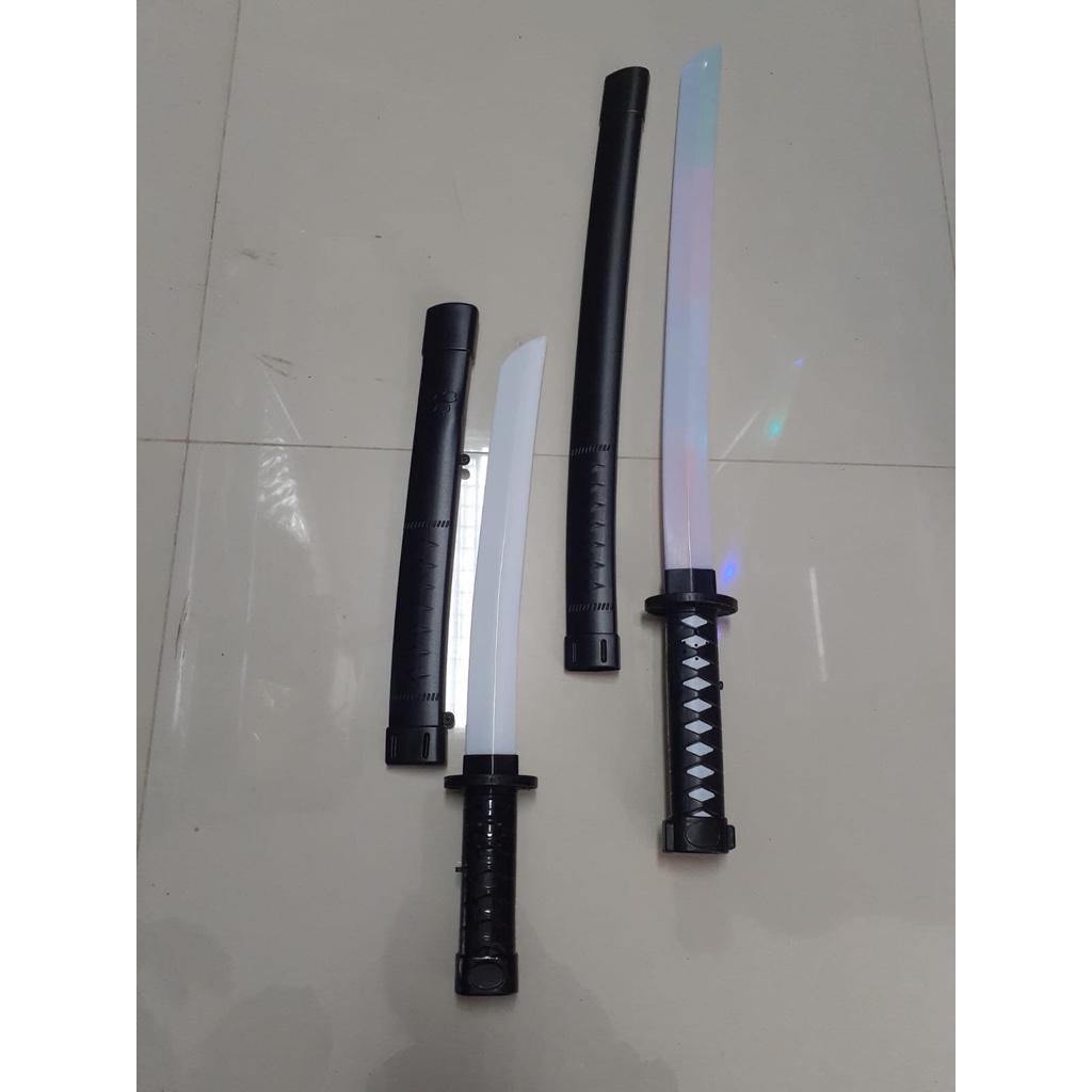 Mainan Pedang Deadpool Ninja Samurai Toy Sword LED & Suara Cosplay ...