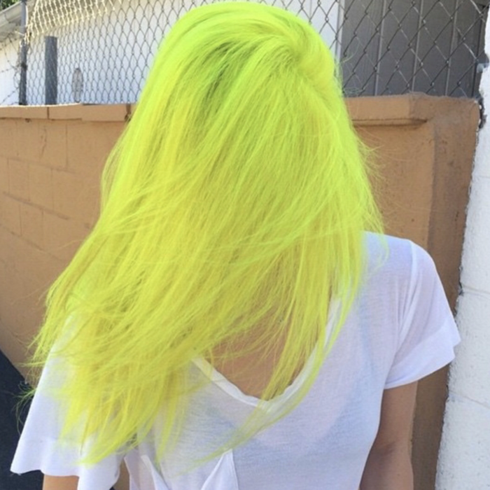 Cat rambut pravana Neons Yellow Share In Jar | Lazada Indonesia