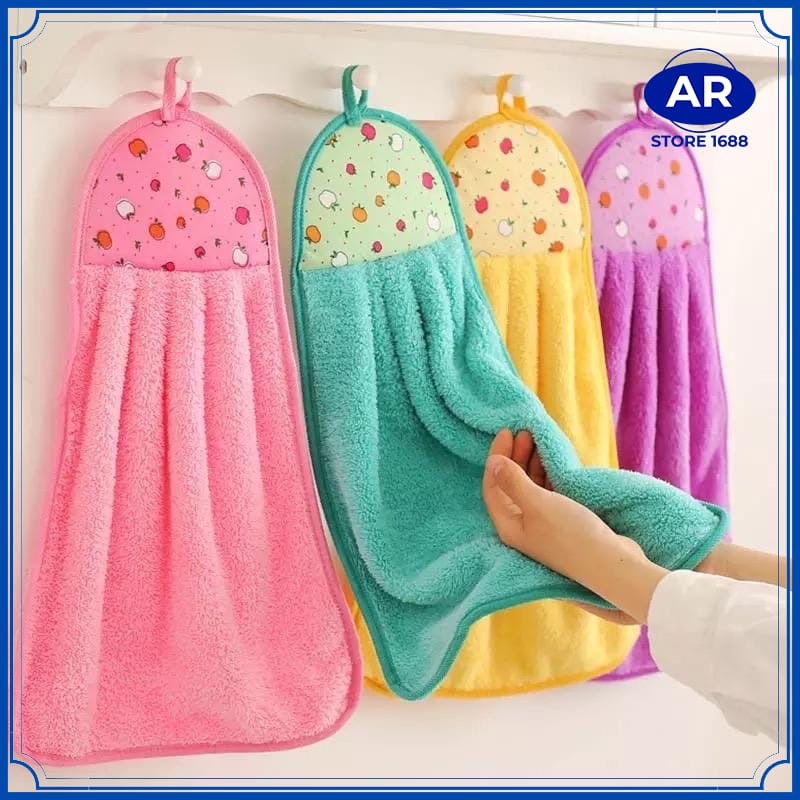 Kain Lap Tangan Gantung Motif Apel / Kain Lap Tangan / Kain Lap Tangan ...