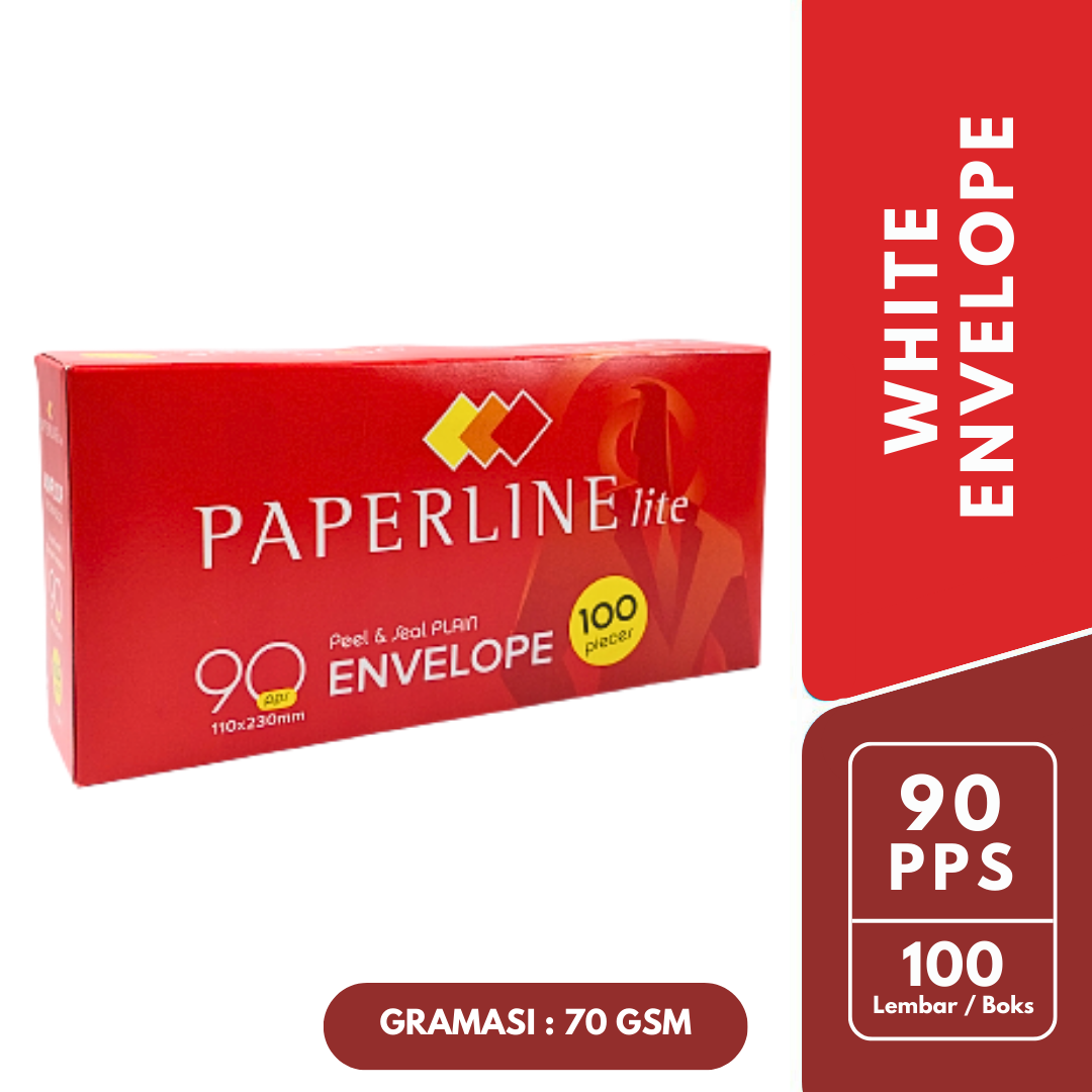 Amplop Putih Paperline PPL 90 LEM / Amplop Surat Murah Berkualitas ...