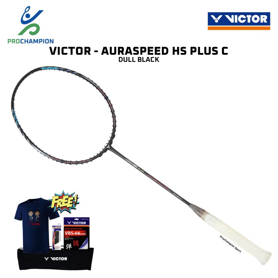 New ! Raket Badminton Victor ARS Auraspeed HS Plus Dull Black | Lazada ...