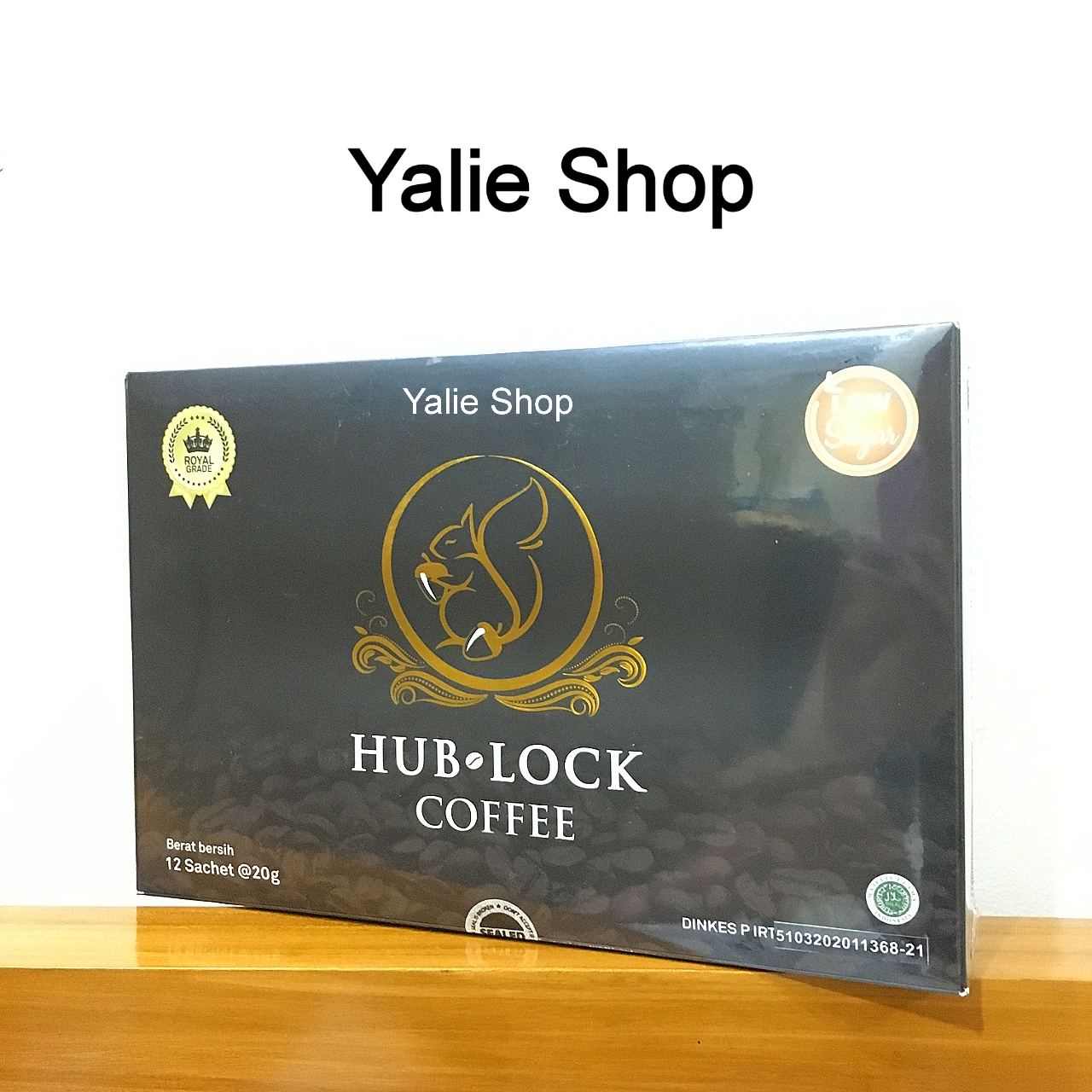HUBLOCK Coffee 3 Sachet/12 Sachet Hublot Morgan Low Sugar Royal Grade ...