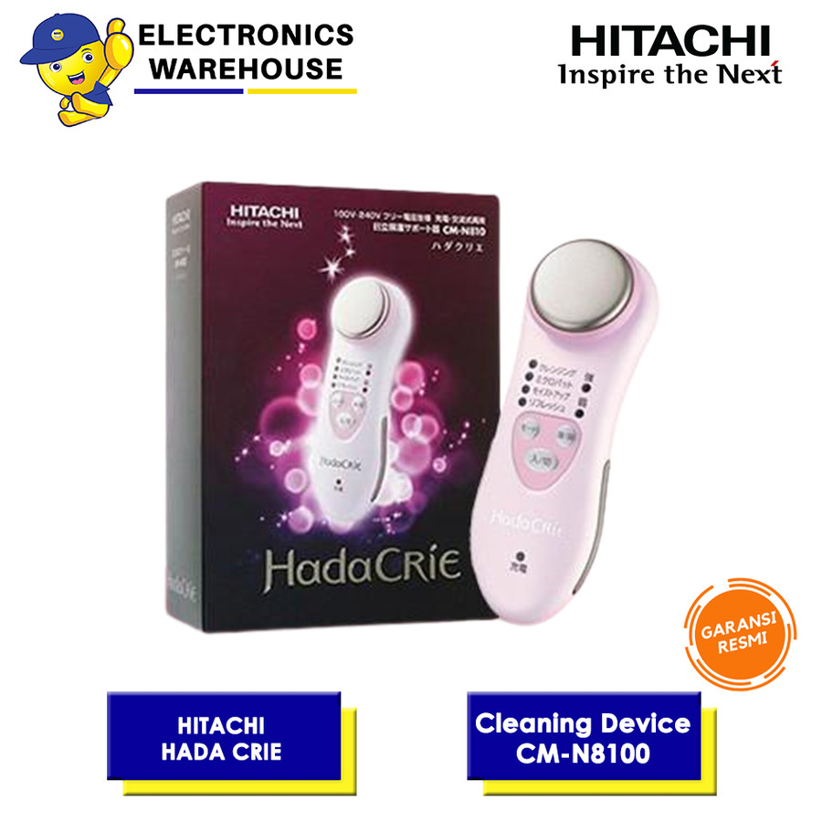 HITACHI Hada Crie Cleansing Device CM-N8100 Original Japan | Lazada ...